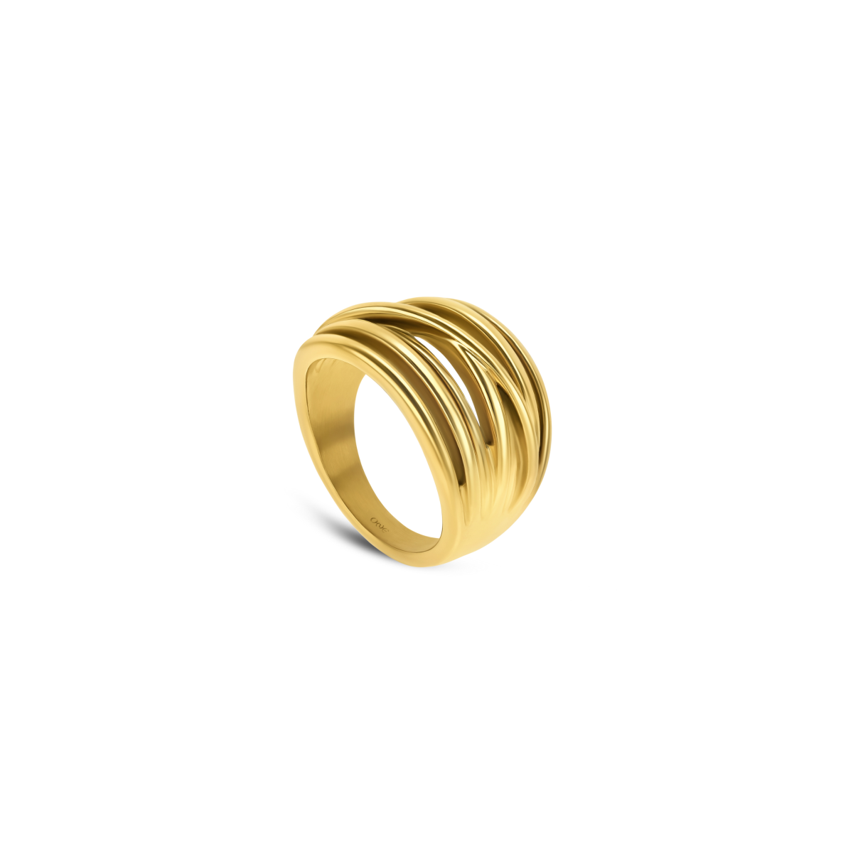 ONE Bold 07 Gold Ring - OJBR07 - ONE