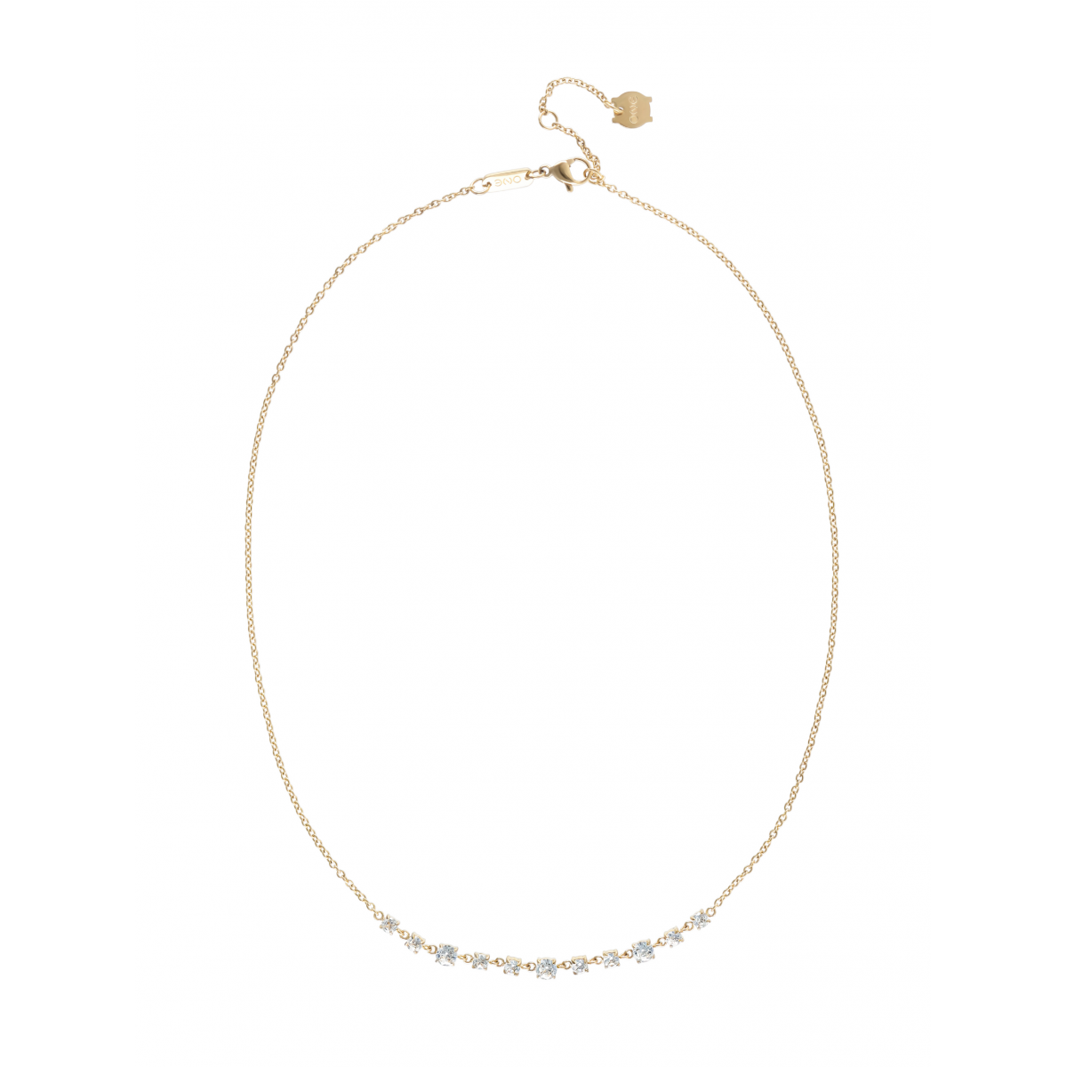 Colar One Contrast Crystal - OJCN03Y | ONE