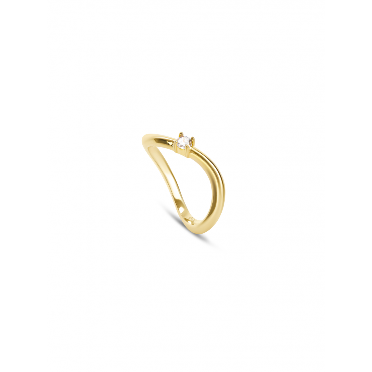 ONE Infinity Solitaire Gold Ring - OJIFR02 - ONE